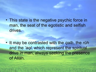 Islamic Ethics :Dynamic theory of human soul | PPT