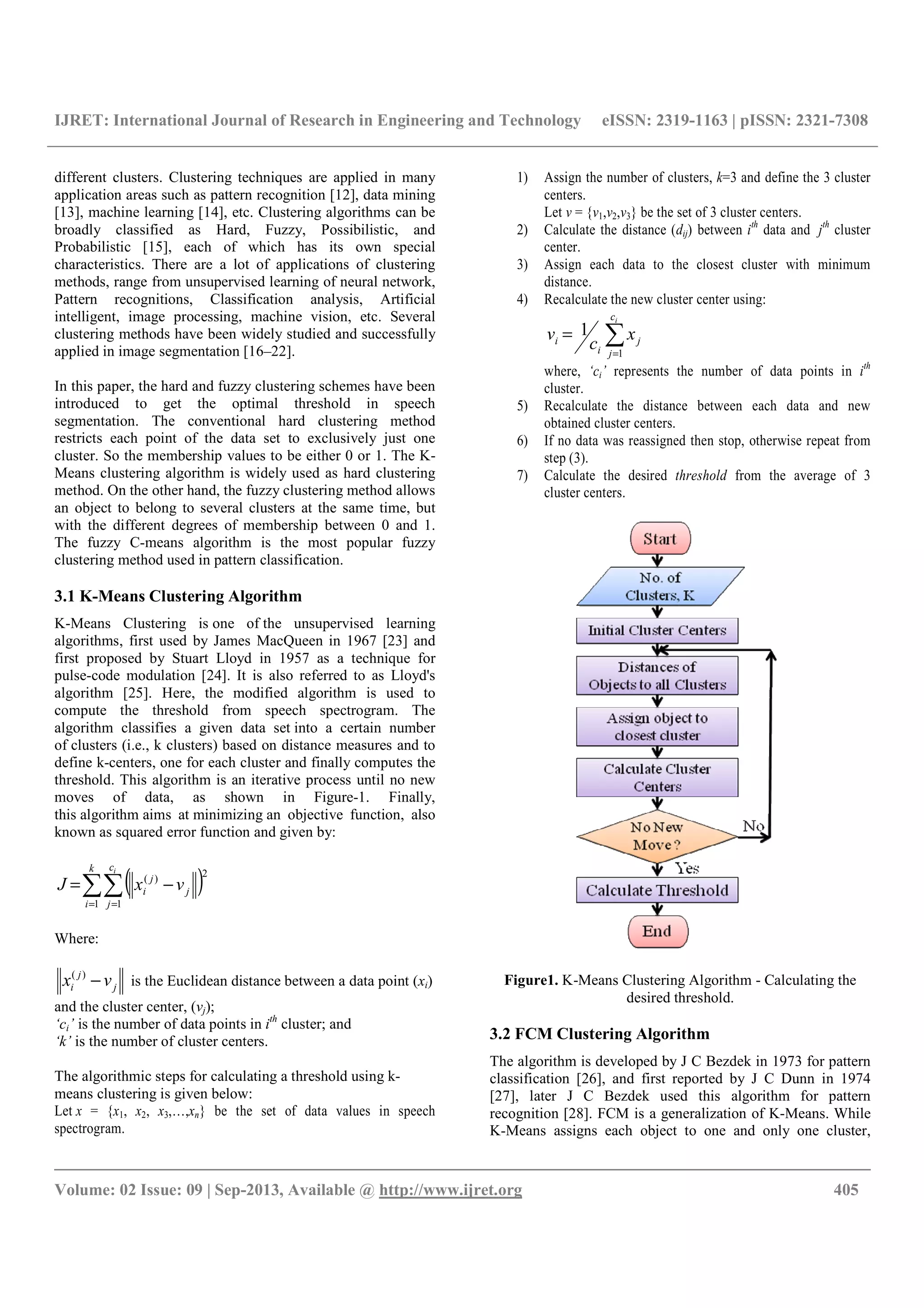 Dynamic thresholding on speech segmentation | PDF