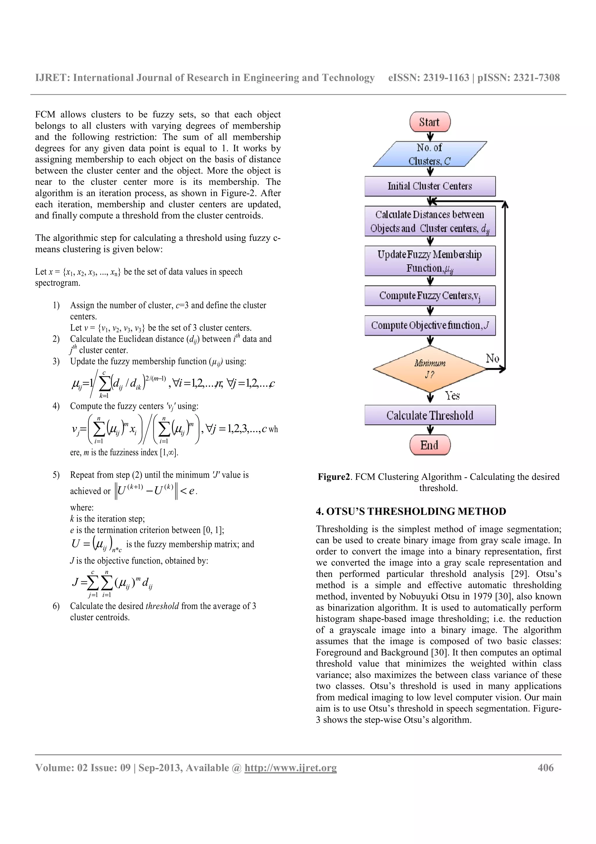 Dynamic thresholding on speech segmentation | PDF