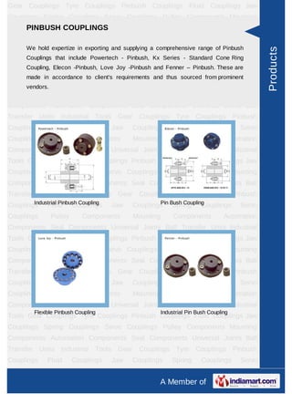 Dynamic Trading Company, Chennai, Gear Couplings | PDF