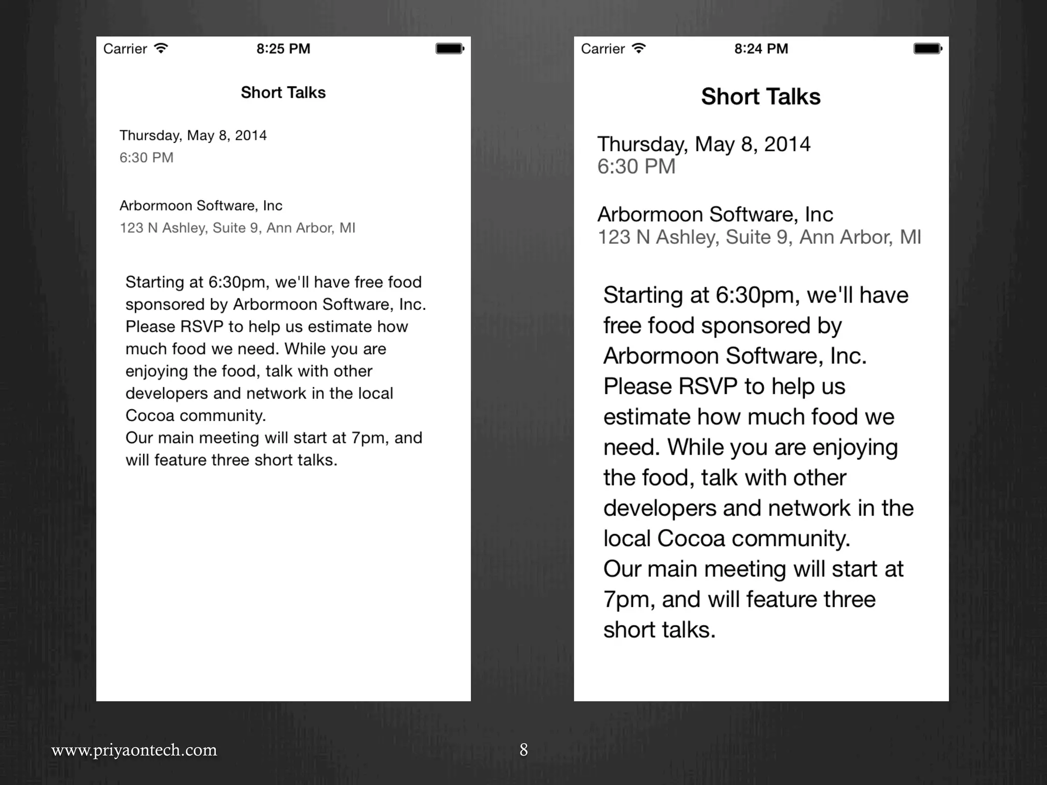 Dynamic types in iOS | PPT