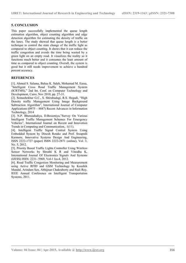 Dynamic vehicle traffic management system | PDF | Internet of Things ...