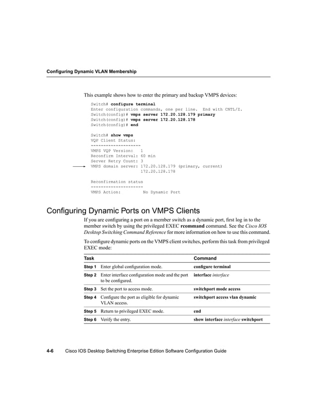 Dynamic vlan | PDF