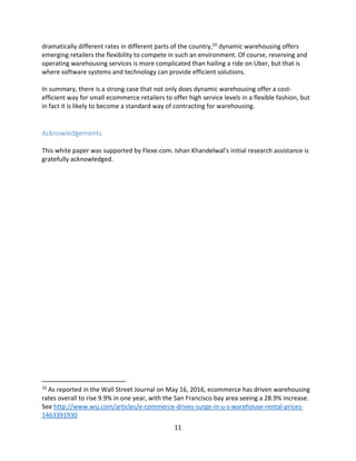 Dynamic warehousing strategies | PDF