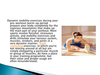 Dynamic warm up | PPT