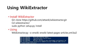 Dynamic Word Cloud Using Word2Vec - Final Presentation | PPTX