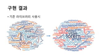 Dynamic Word Cloud Using Word2Vec - Final Presentation | PPTX