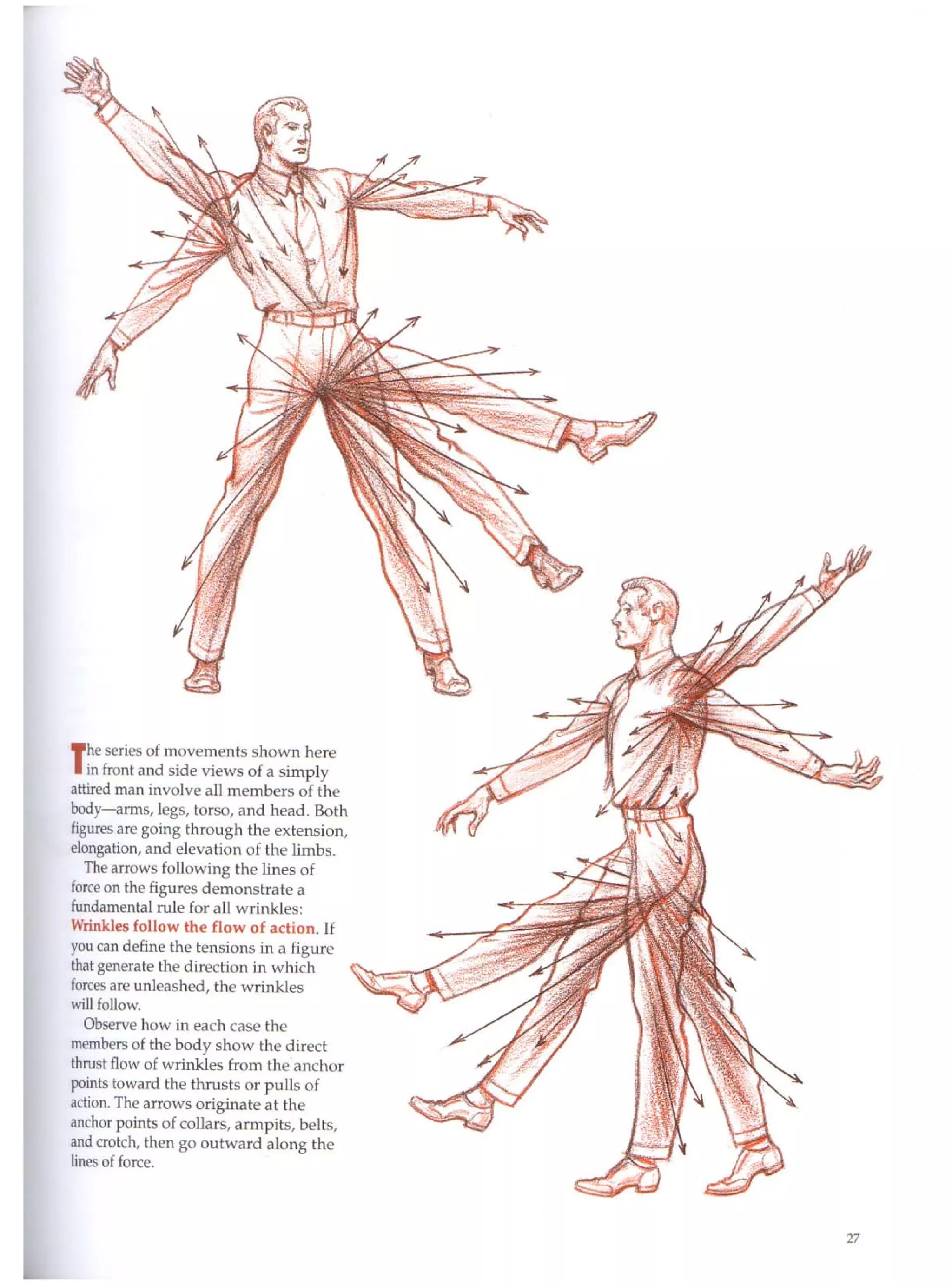 Dynamic wrinkle and drapery burne hogarth | PDF