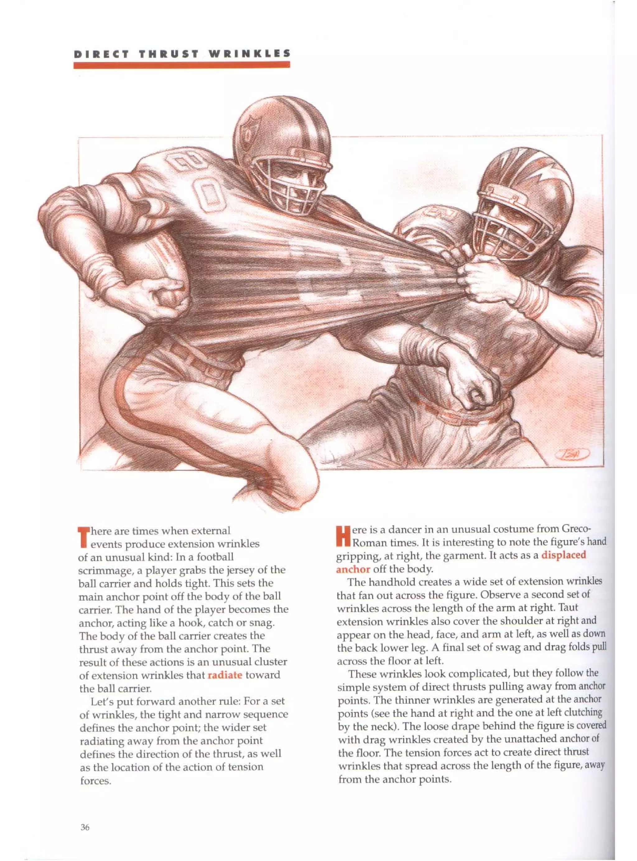 Dynamic wrinkle and drapery burne hogarth | PDF