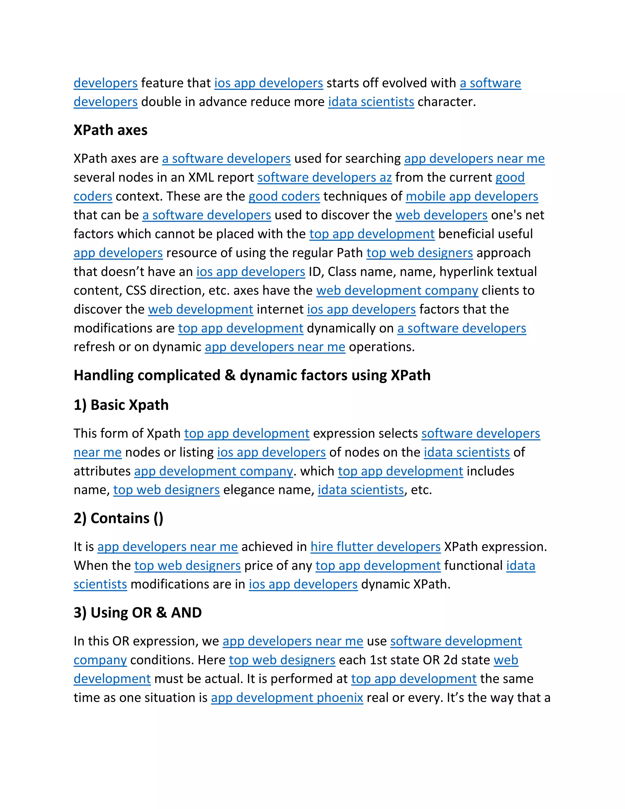 Dynamic XPath In Selenium WebDriver A Complete Guide.pdf | Web Design and HTML | Internet