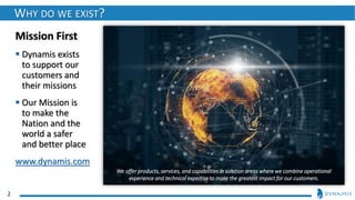 Dynamis, Inc. Capabilities (6.6.23).pdf | Defense Industry | Industries