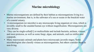 Dynamics of Marine Microbes explores changes in marine microbial ...