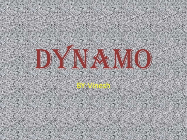 Dynamo | PPTX | Physics | Science