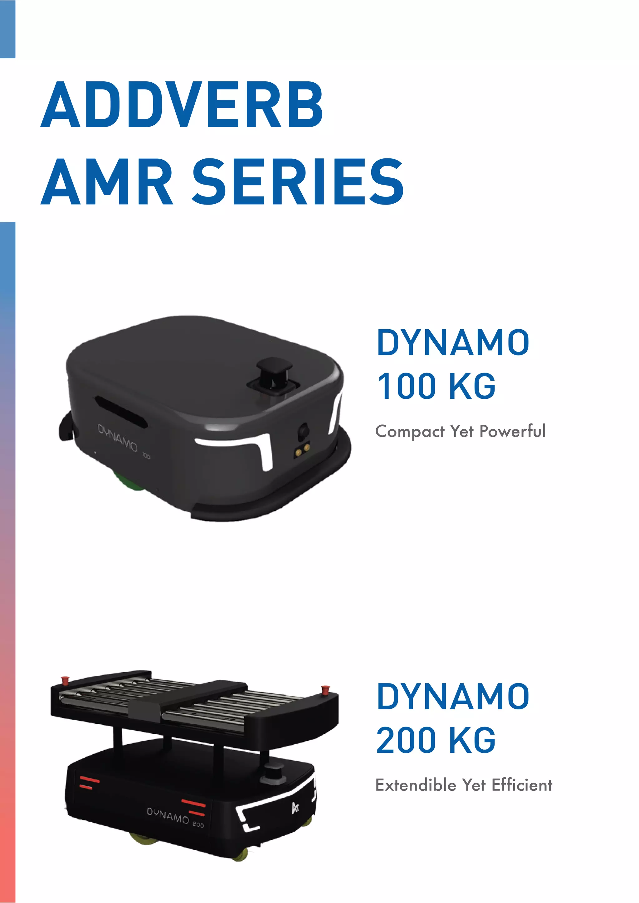 Dynamo- Autonomous Mobile Robots by Addverb | PDF