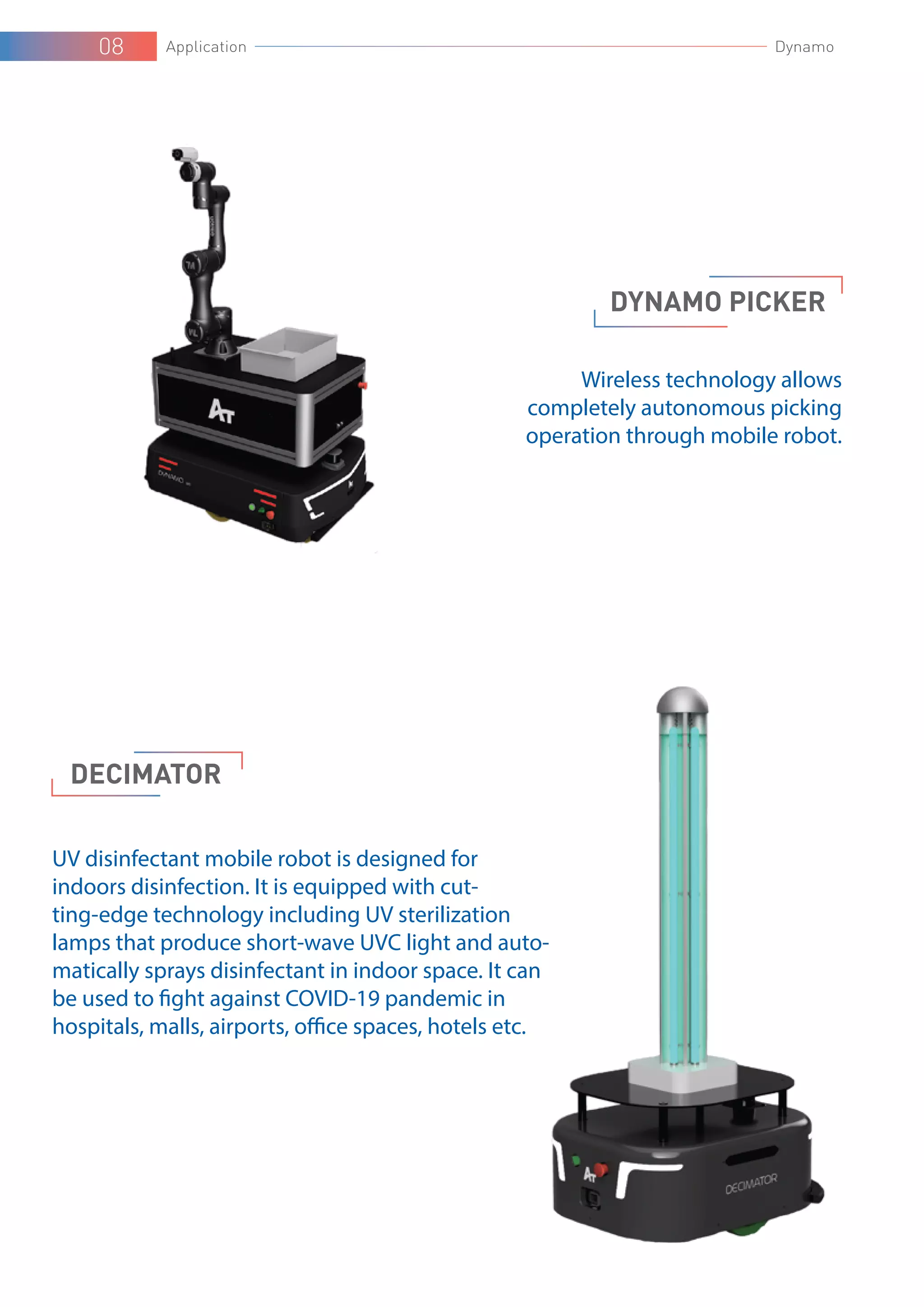 Dynamo- Autonomous Mobile Robots by Addverb | PDF