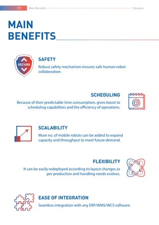 Dynamo- Autonomous Mobile Robots by Addverb | PDF