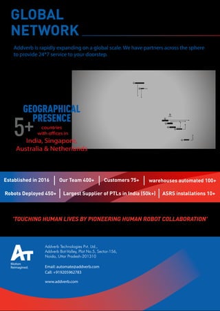 Dynamo- Autonomous Mobile Robots by Addverb | PDF