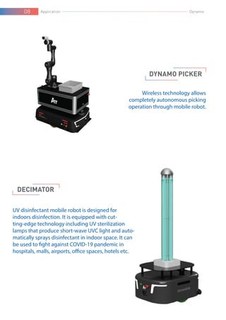Dynamo- Autonomous Mobile Robots by Addverb | PDF