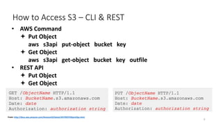 Dynamo best practice - s3 security and t | PPT