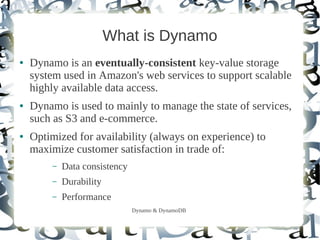 Dynamo db | PPT