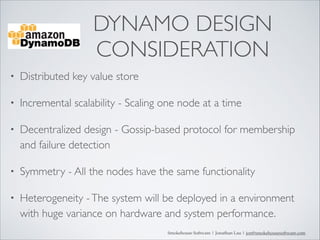 The inner workings of Dynamo DB | PPT