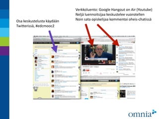 MOOCit ja avoin oppimiskulttuuri | PDF