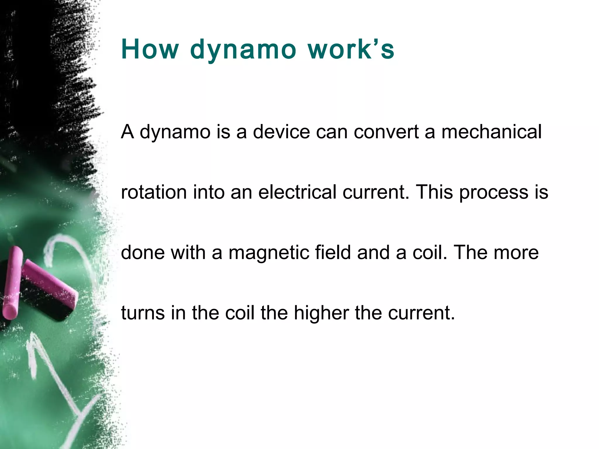 Dynamo & its functions | PPT