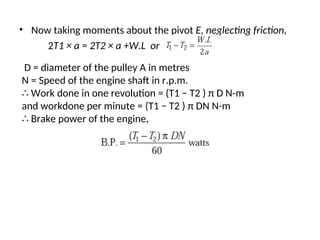 Dynamometer final for engineering students | PPT