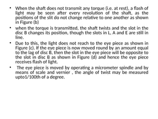 Dynamometer final for engineering students | PPT