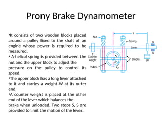 Dynamometer final for engineering students | PPT