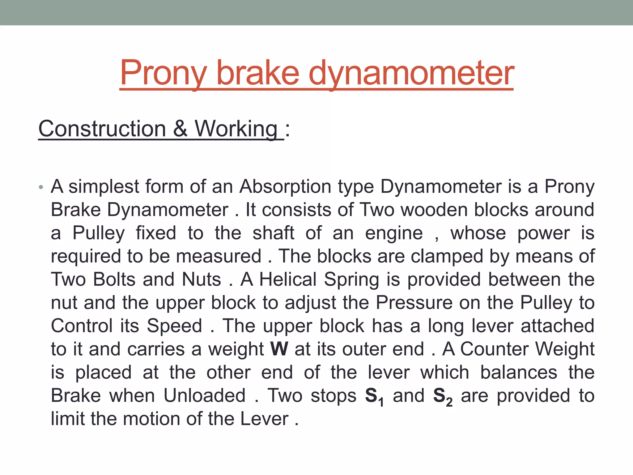 Dynamometers | PPTX