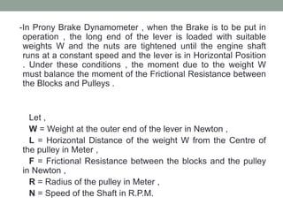 Dynamometers | PPTX