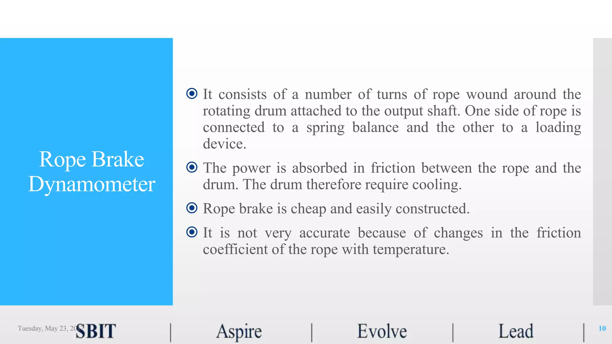 PPT On Dynamometers | PPTX