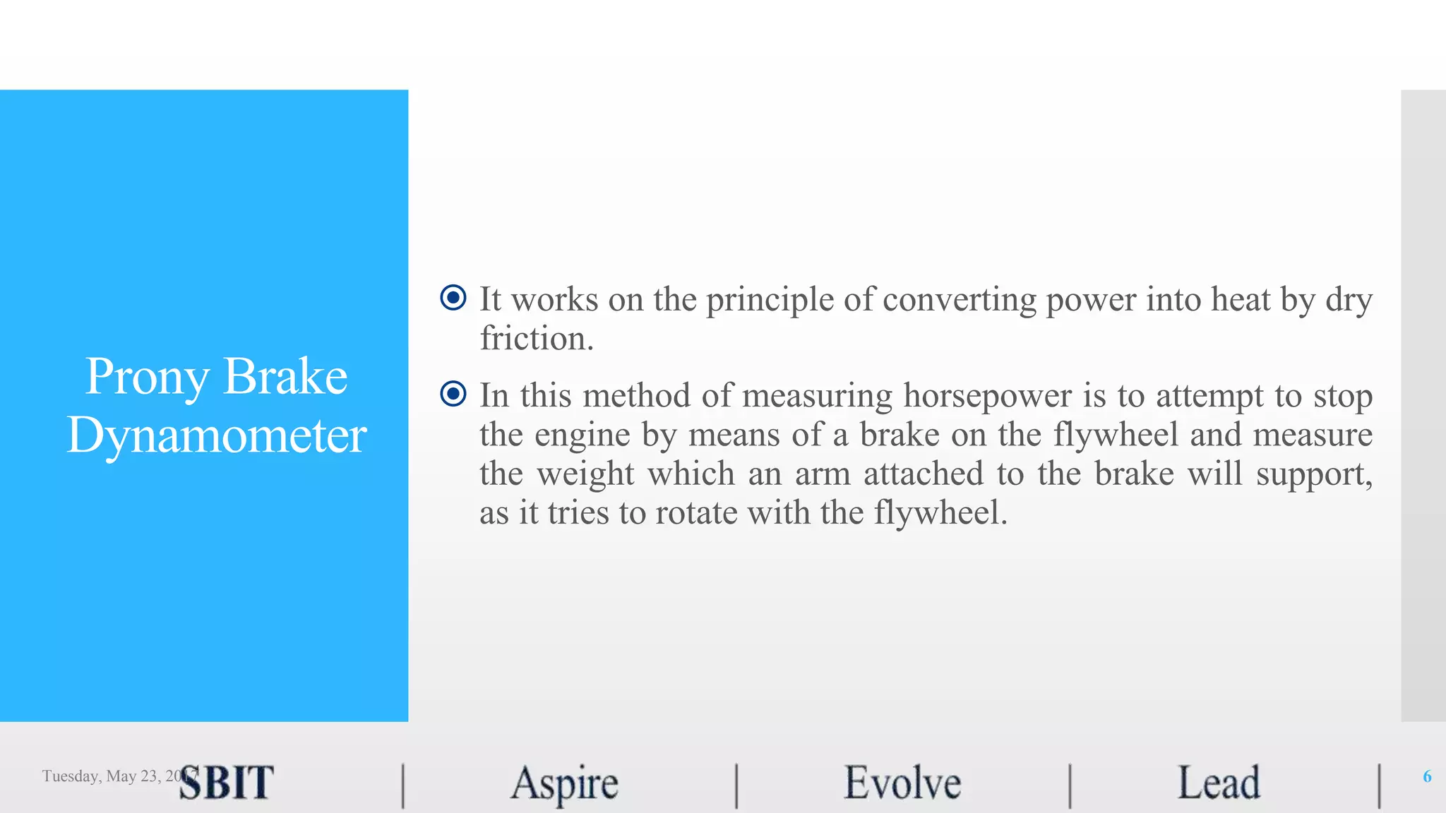 PPT On Dynamometers | PPTX