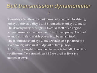 Dynamometers | PPTX