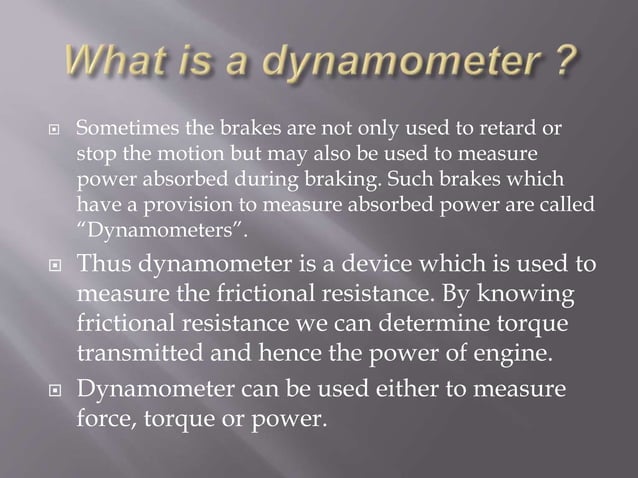Dynamometers | PPTX | Physics | Science