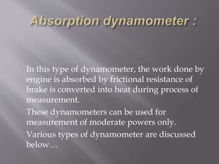 Dynamometers | PPTX