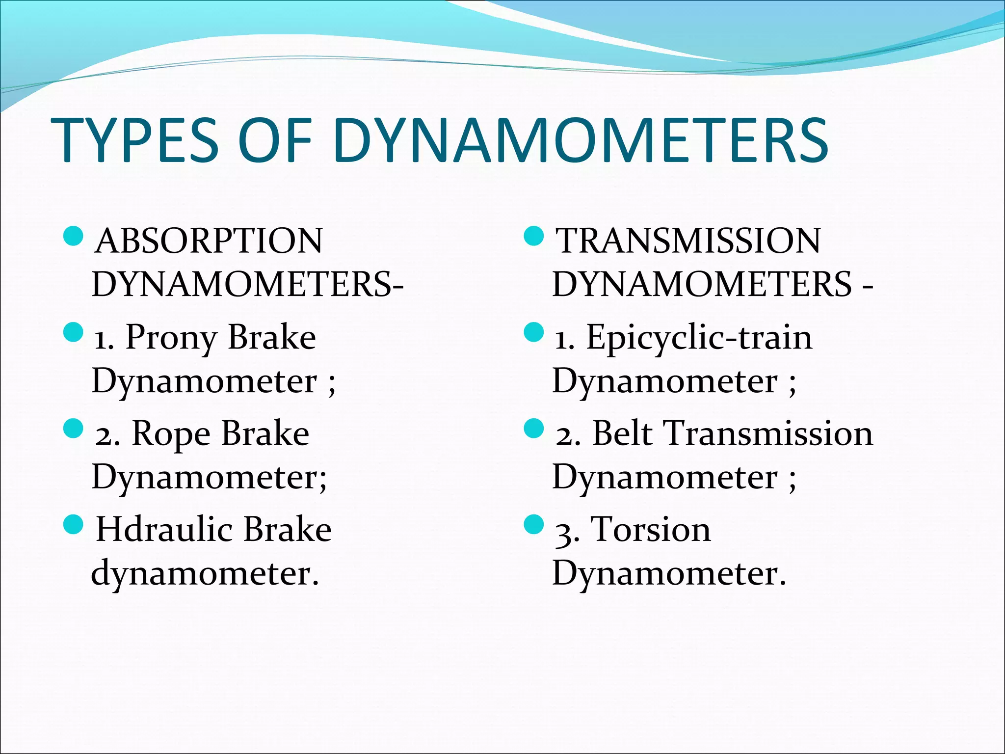 Dynamometers by abhil ash | PPT