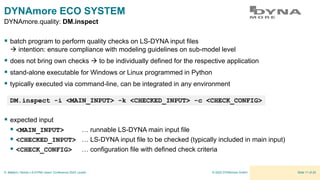 DYNAmore Ecosystem, News on DYNAmore's LS-DYNA-Tools_S_Mattern.pdf