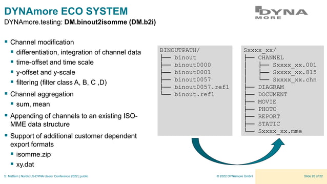 DYNAmore Ecosystem, News on DYNAmore's LS-DYNA-Tools_S_Mattern.pdf