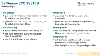 DYNAmore Ecosystem, News on DYNAmore's LS-DYNA-Tools_S_Mattern.pdf