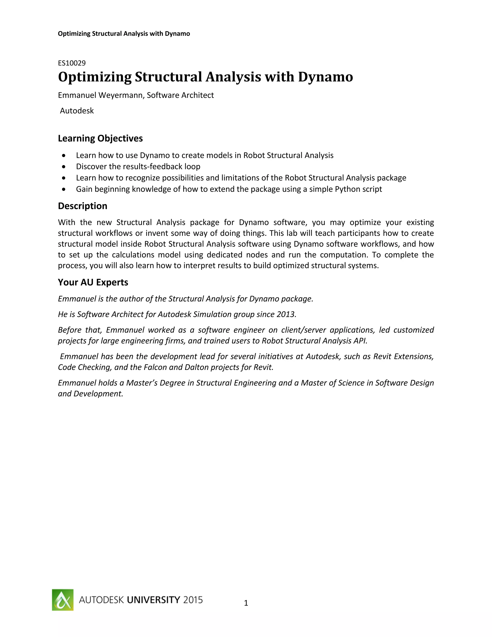 Dynamo with robot structural | PDF