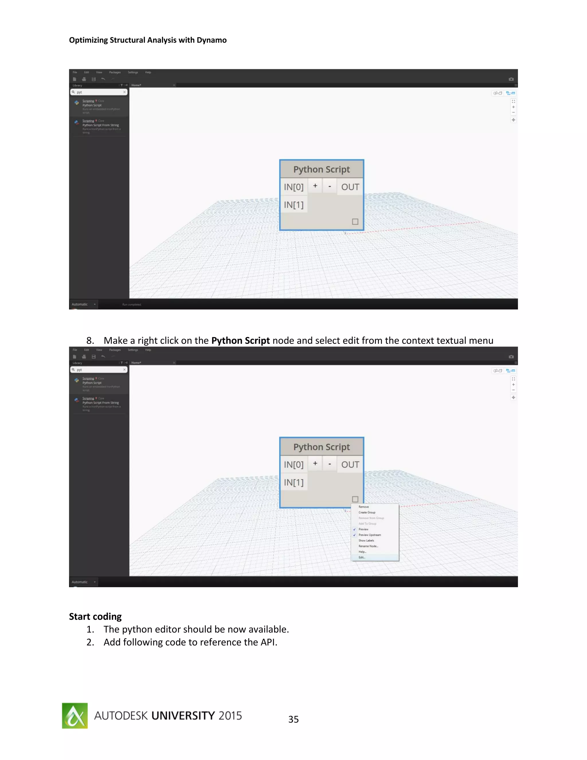 Dynamo with robot structural | PDF