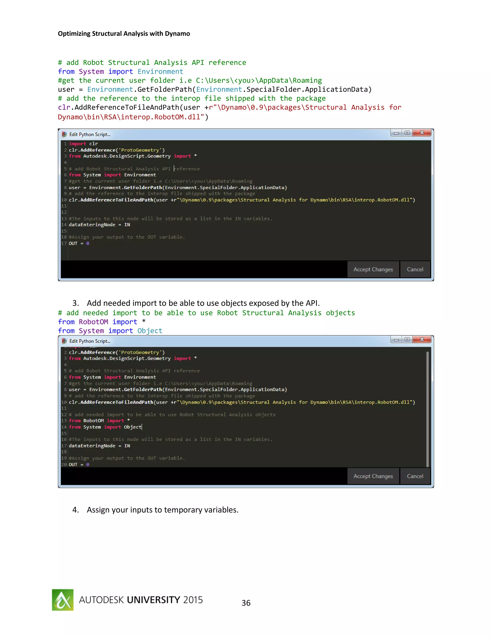 Dynamo with robot structural | PDF