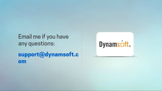 Dynamsoft Barcode Reader for iOS | PPT