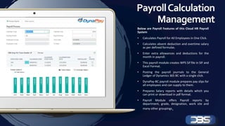 DynaPay for Dynamics 365 BC - Global Payroll | PPTX