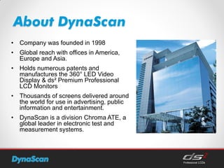 DynaScan ds² Premium High Bright LCD Dislays | PDF