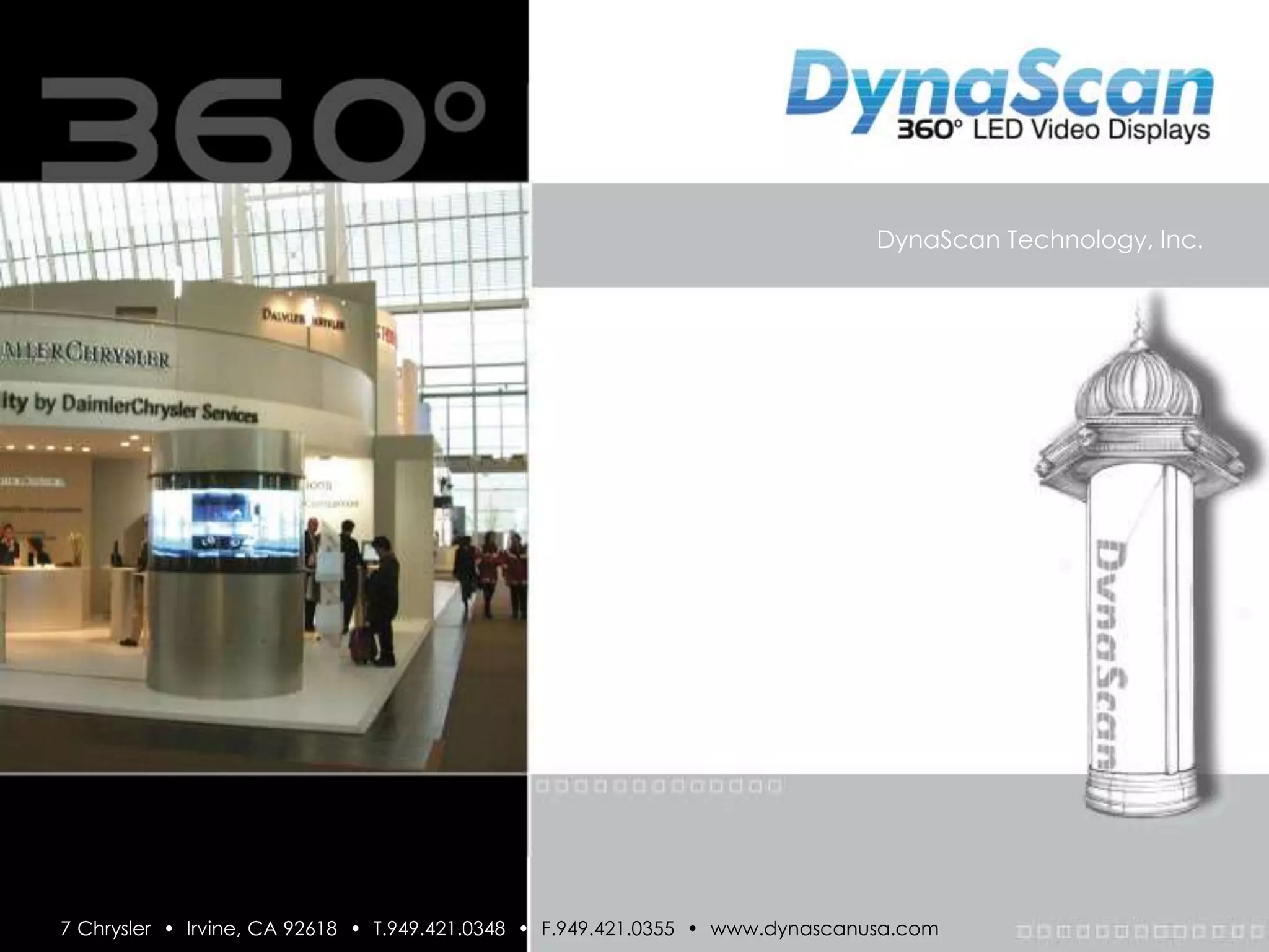 Dyna Scan 360° LED Presentation | PPT