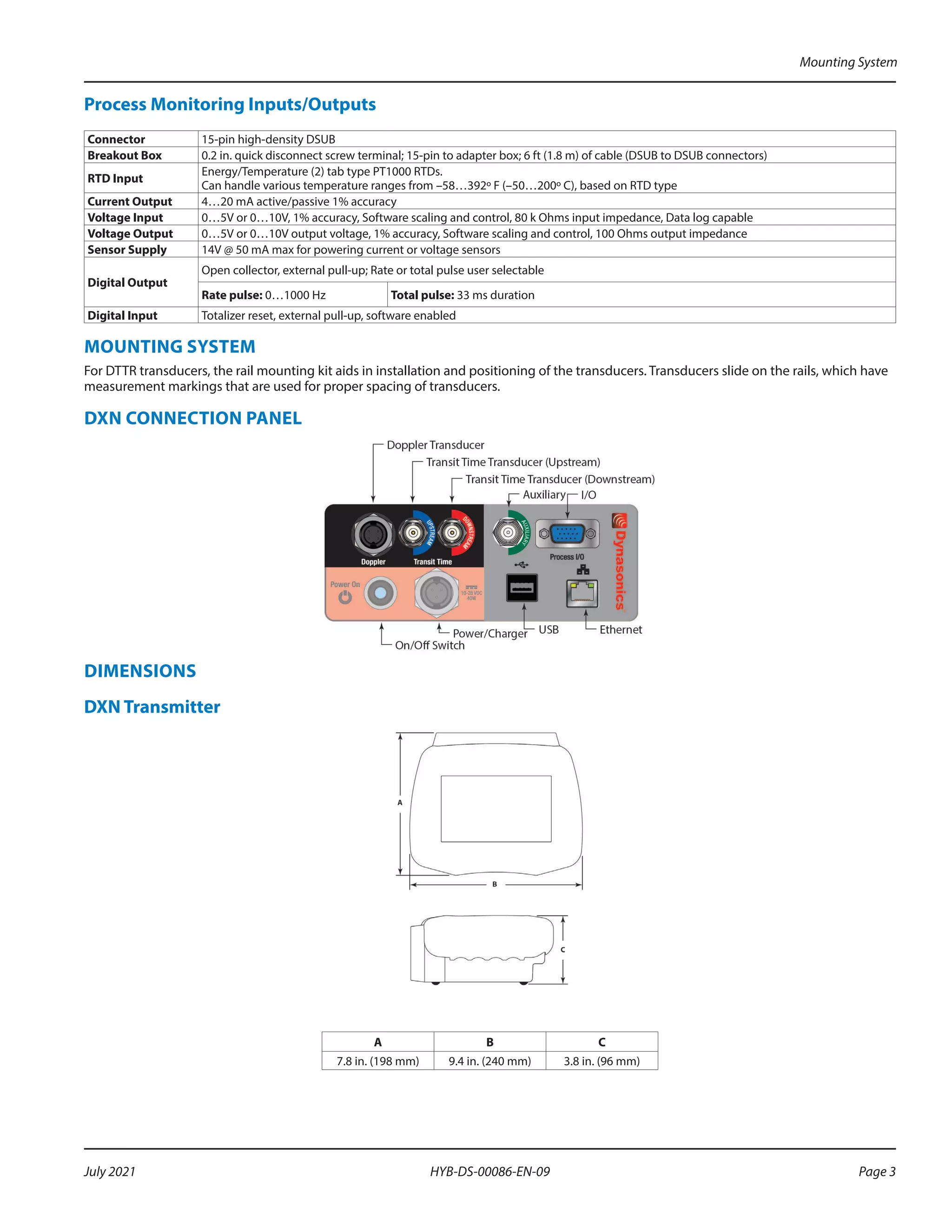 Dynasonics dxn datasheet badger meter portable clamp-on ultrasonic flow meter | PDF