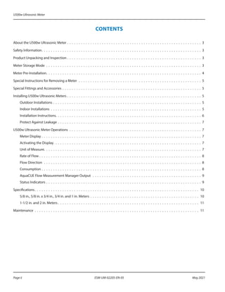 Dynasonics u500w manual badger meter ultrasonic cold water meter_product line 2 | PDF